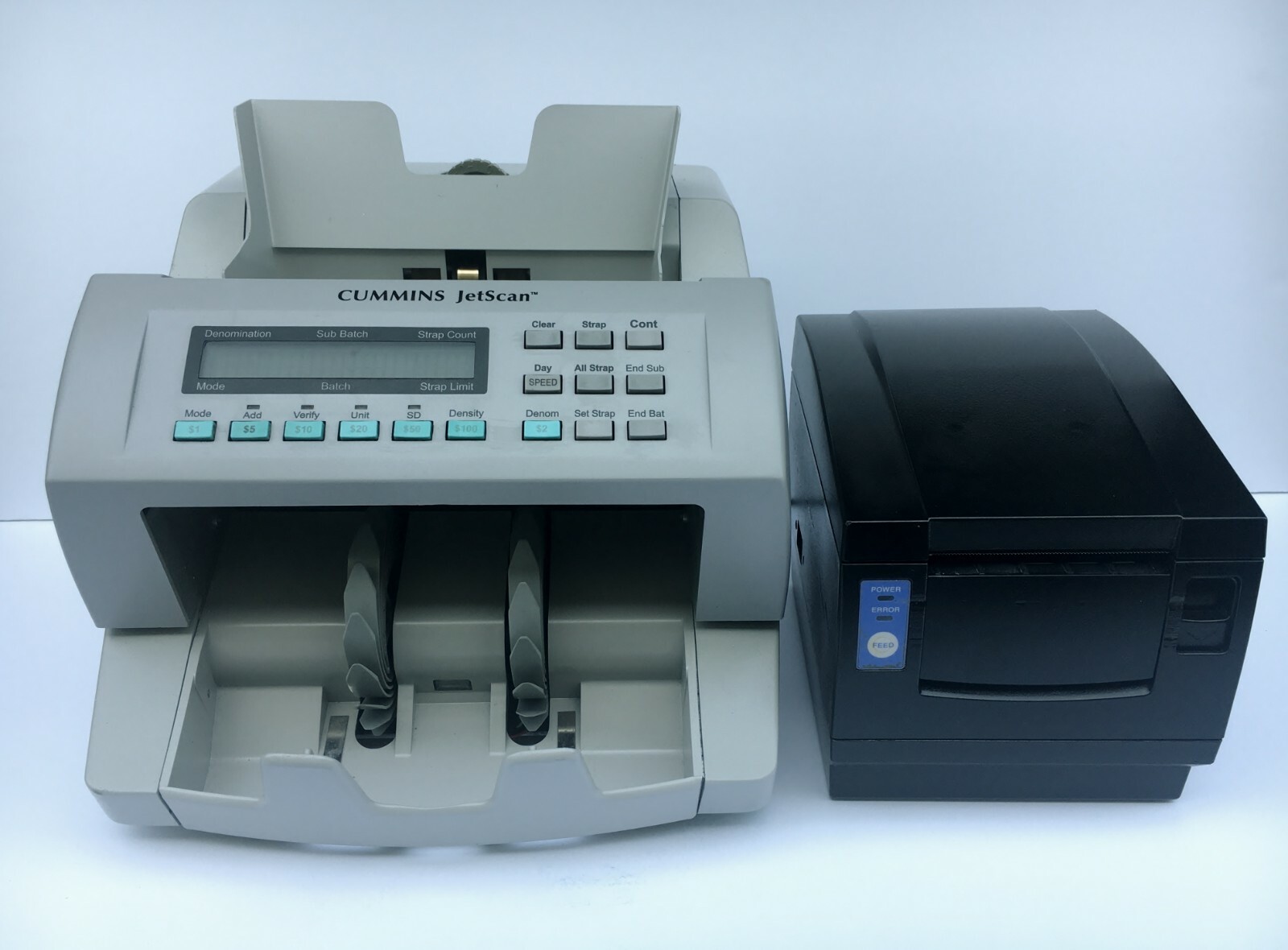 Cummins JetScan Currency Counter 4062 & Printer *Fully Reconditioned, 3 ...