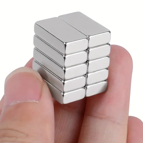 10-Pack Versatile & Powerful Rectangular Metal Magnets (20x10x5mm ...