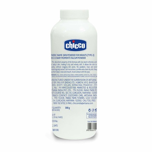 Chicco Baby Moments Talcum Powder, Soothes & Moisturizes Baby s Skin ...