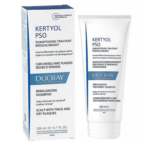 Ducray Kertyol PSO Kerato-reducing shampoo for psoriasis 200ml | eBay