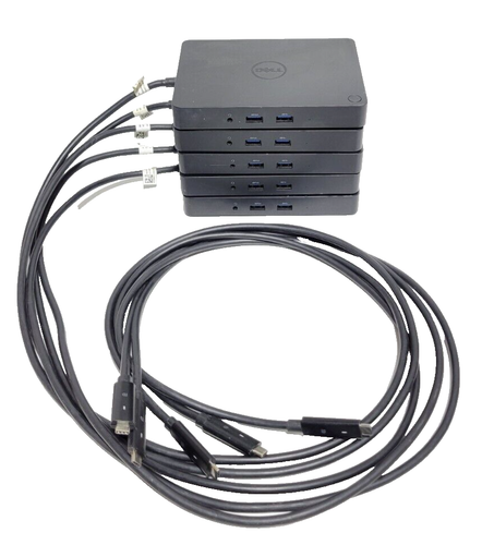 X5- Dell WD15 K17A001 K17A USB-C HDMI MiniDP Docking Station - NO POWER ...