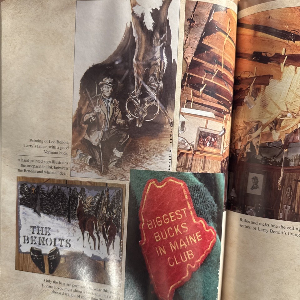 Signed by all 4 Benoit Brothers - Big Bucks The Benoit Way - Secrets ...