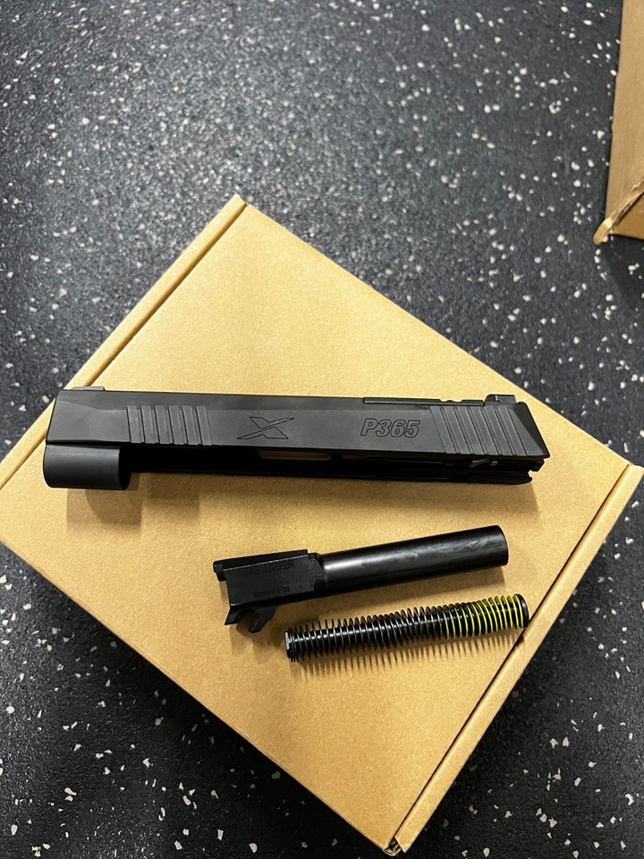 Sig Sauer P365 P365-XL 9MM 3.7" SLIDE ASSEMBLY w/ Extras | eBay