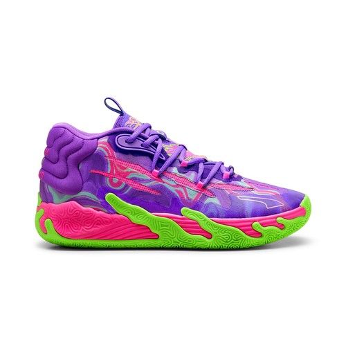 Puma Lamelo Ball MB.03 Toxic 37891601 Mens Purple Athletic Basketball ...