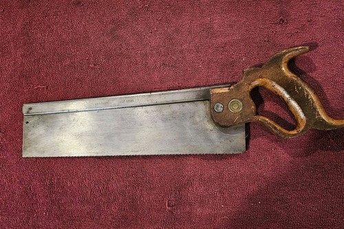 Vintage Jackson 12" Back Saw | eBay