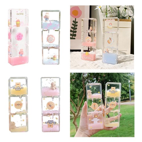 Cute Liquid Motion Bubbler Timer Desk Decoration Tabletop Ornament ...