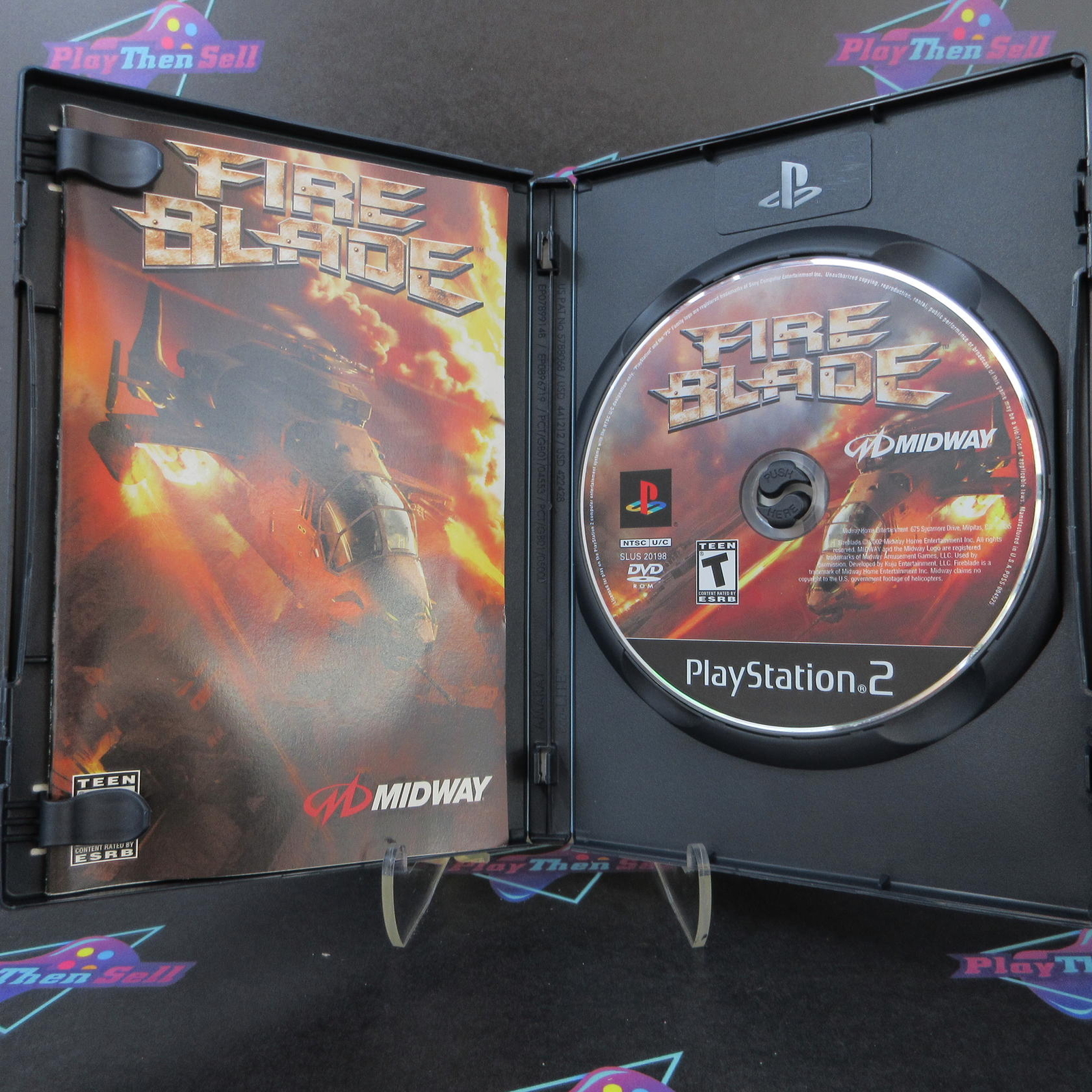 Fireblade PS2 PlayStation 2 + Reg Card - Complete CIB | eBay