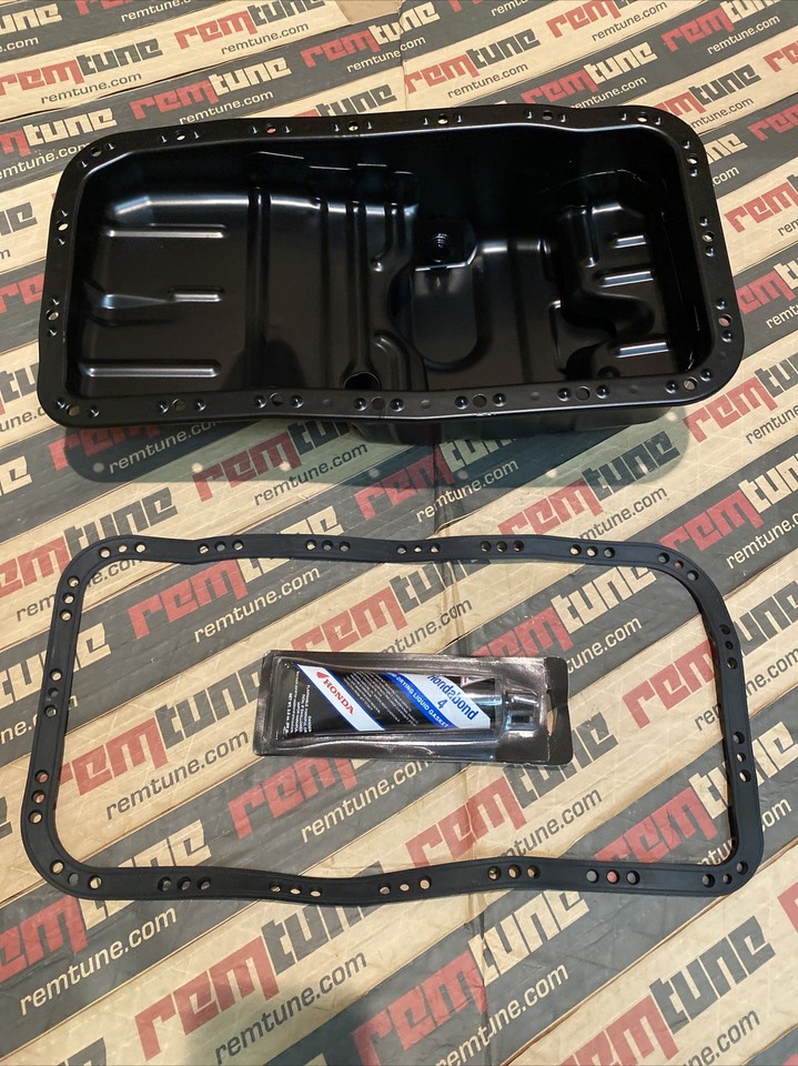Honda Acura B16 B17 B18 B20 OEM Replacement Oil Pan Civic Integra Del ...