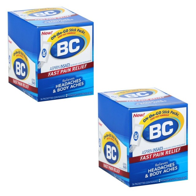 BC Pain Relief Powder 36dsp (pack of 36) for sale online | eBay