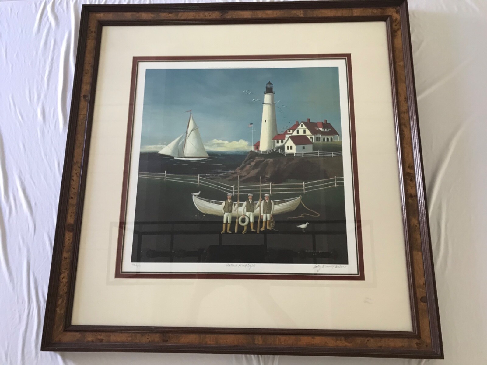 "Portland Head Light" by Sally Caldwell Fisher lim edition in beautiful ...