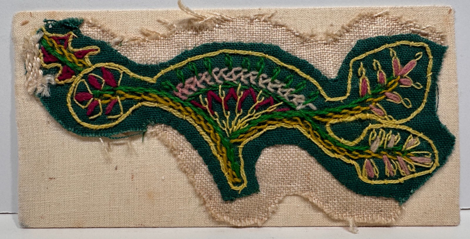 Eve Peri ca. 1940s textile fabric art NYC Modernist woman artist | eBay