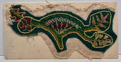Eve Peri ca. 1940s textile fabric art NYC Modernist woman artist | eBay