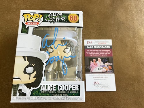 Alice Cooper Signed Autographed Funko Pop 68 JSA COA | eBay