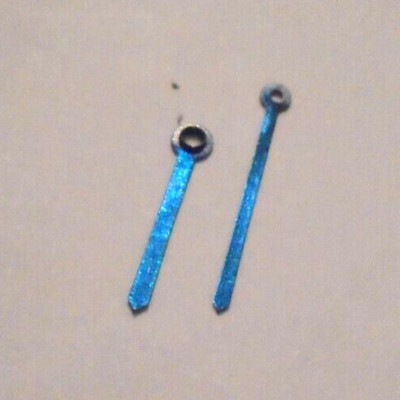 HAMILTON 10 SIZE BLUE BATON HANDS HEAVY HOUR+MINUTE NOS --BB-1416 | eBay