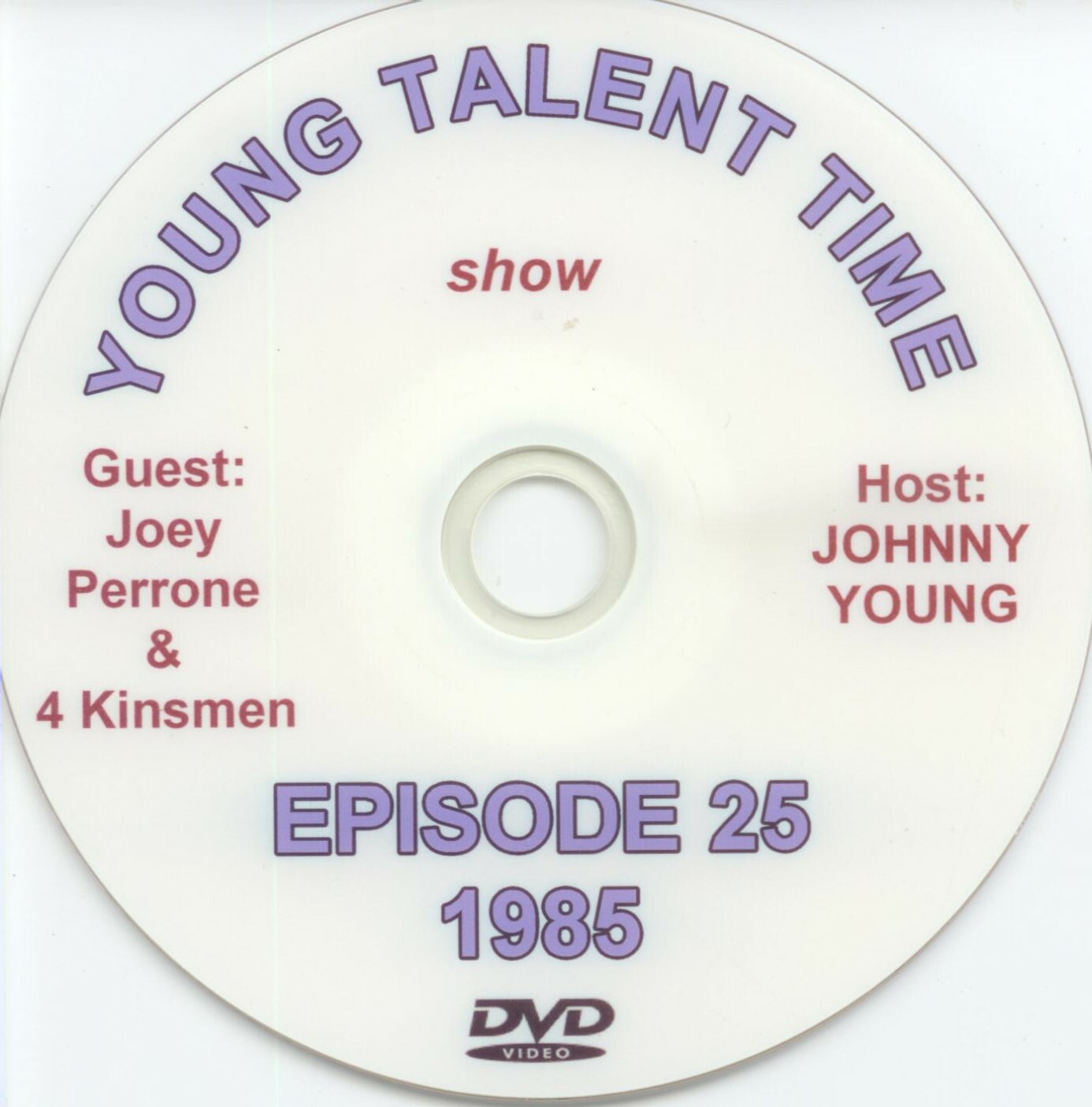 Y85025 8525 Young Talent Time Ep 25 "Joey Perrone" Show 1985 | eBay ...