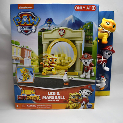 PAW PATROL Cat Pack Leo & Marshall Figures Rescue Set Target Exclusive ...