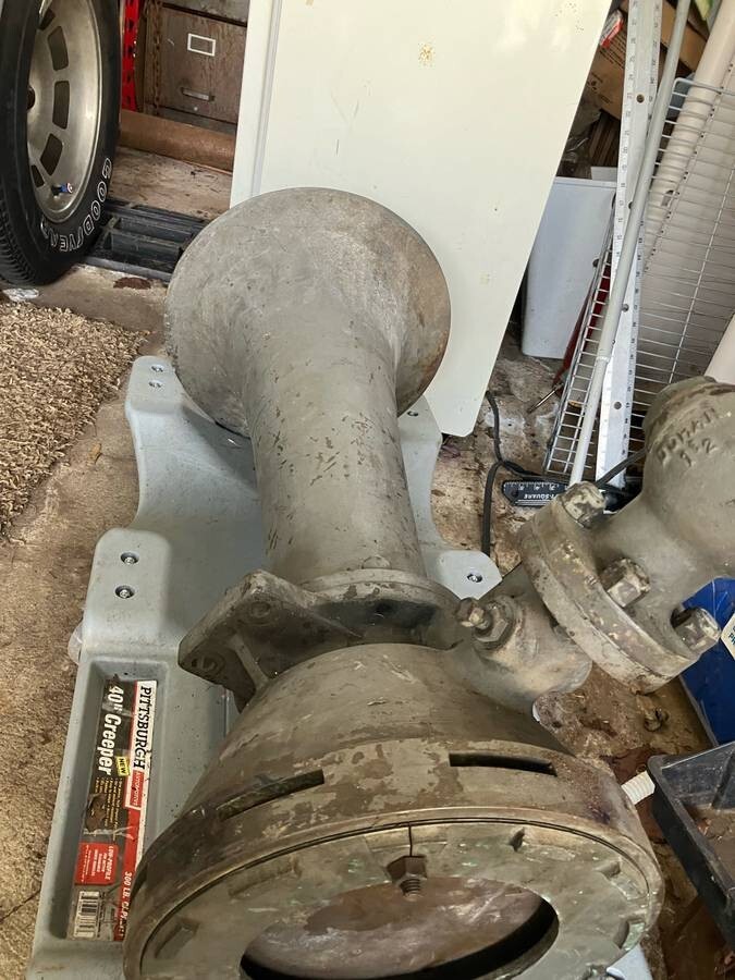 Vintage 1944 Cunningham 6a Large ship boat train Locomotive Air fog ...