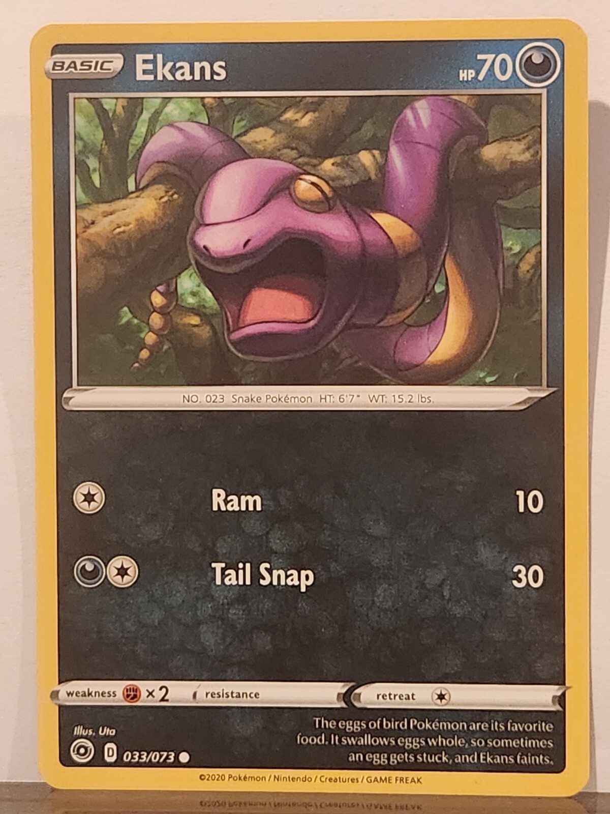 Ekans 033/073 - Champions Path - Common - Pokemon Card TCG | eBay