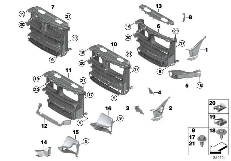 Original BMW 51747343798 - Kühlluftführung X5 X6 | eBay