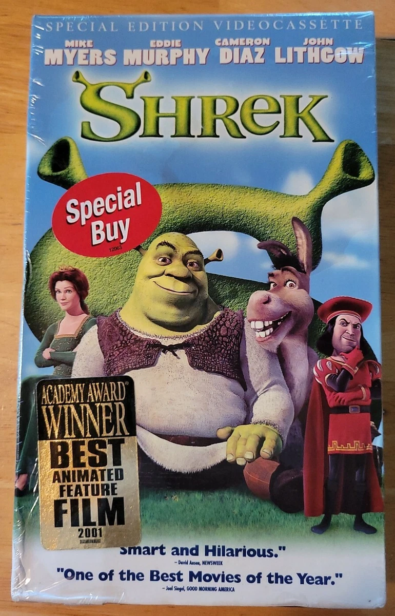 Shrek Vhs 2001 Ebay