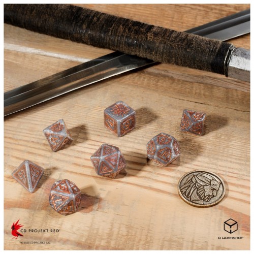 The Witcher Dice Set - Geralt - Price Of Neutrality | eBay