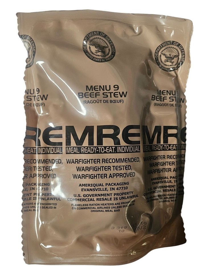 Authentic MRE [Meals, Ready to Eat] - You Choose Menu - 2026-27 ...