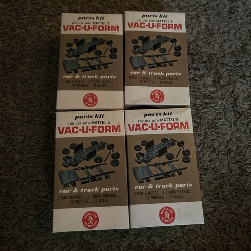 Mattel Vac U Forms Car & truck Parts Lot Of 4 | eBay