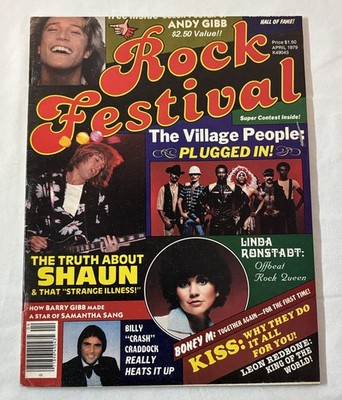 April 1979 ROCK FESTIVAL~Village People,Shaun Cassidy,Kiss,Linda ...