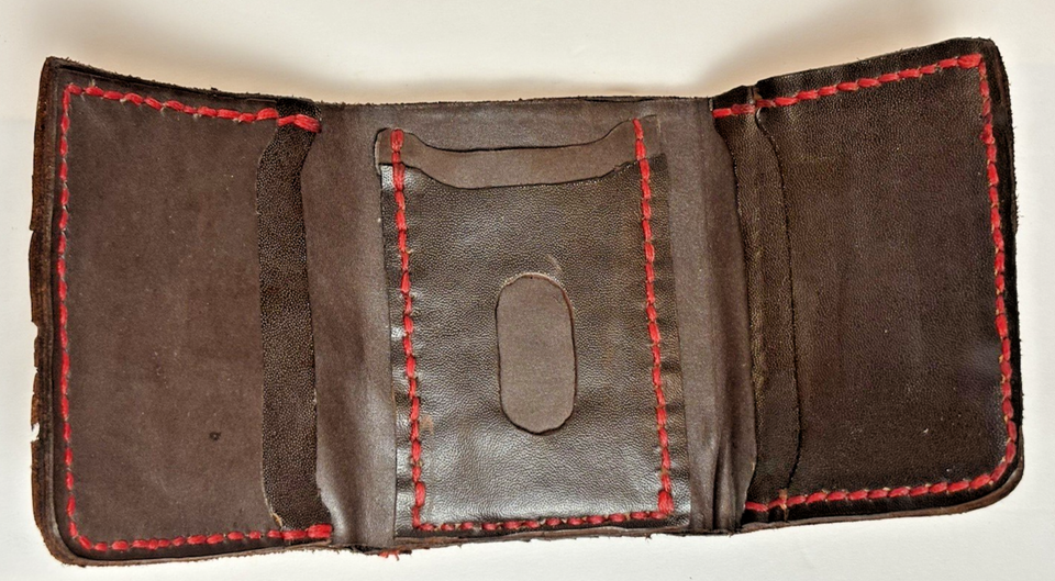 Re-Purposed Vintage Wilson Baseball Glove Wallet Handmade Leather ...