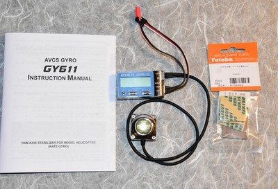 Futaba GY611 Gyro R/C Helicopter Tail Rotor Gyro *USED* Good Condition ...