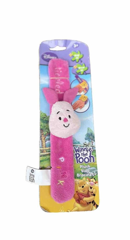 Disney Piglet from Winnie the Pooh Pink Slap Bracelet Tickled Pink ...