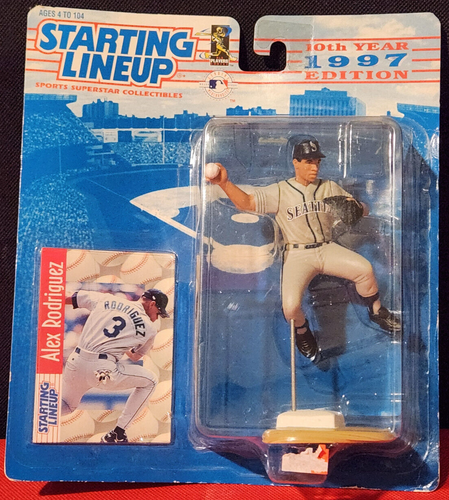 NEW VTG STARTING LINEUP 1997 10TH YEAR EDITION ALEX RODRIGUEZ MLB ...