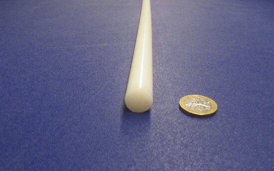 Hdpe White Round Rod 5/8" Diameter x 48" Long, 4 Units, 16 Ft | eBay