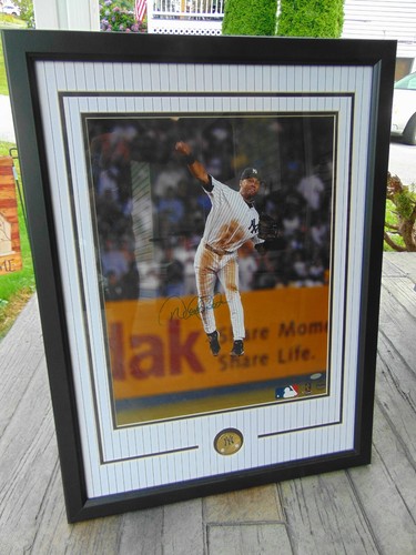 Derek Jeter HOF Signed New York Yankees 16x20 Framed Photo AUTO Steiner ...