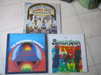 LOT OF (3) 1960s POP/ROCK LPs LEMON PIPERS SWINGIN MEDALLIONS ...
