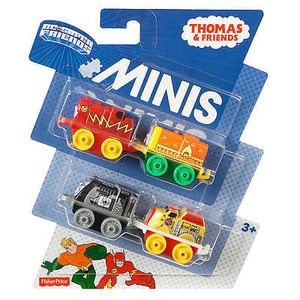 Home Thomas the Train Mini Trains 10 Sets- DC Superhero Friends Minis U ...