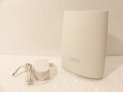 NETGEAR Orbi AC2200 RBR40 Tri-Band WiFi Mini Router White w/ Power Cord ...