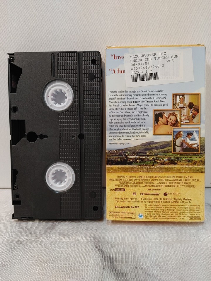 Under the Tuscan Sun (VHS, 2004) - EX RENTAL 786936226409 | eBay