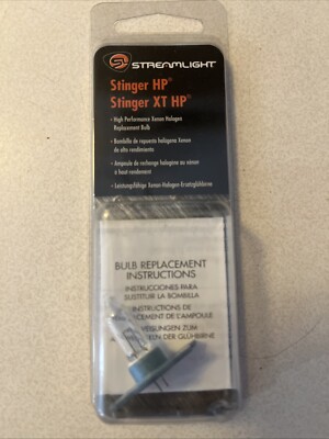 New Streamlight Xenon Replacement Bulb Fits Stinger HP and Stinger XT ...