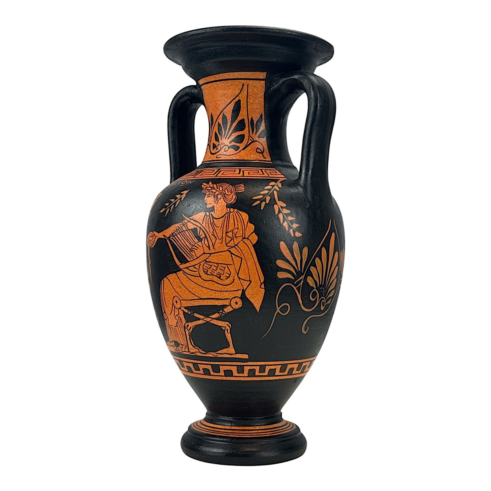 God Apollo and Daphne painting Ancient Greek Vase Pottery | eBay