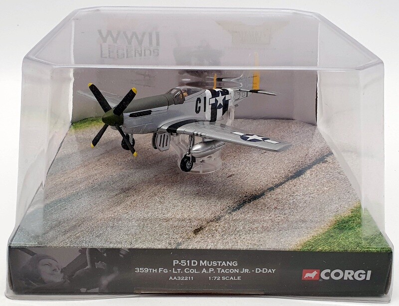 Corgi 1/72 Scale Model Aircraft AA32211 - P51D Mustang 359th FG Lt Col ...