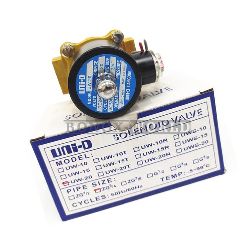 ONE UNI-D UW-20 DC24V Solenoid Valve New | eBay