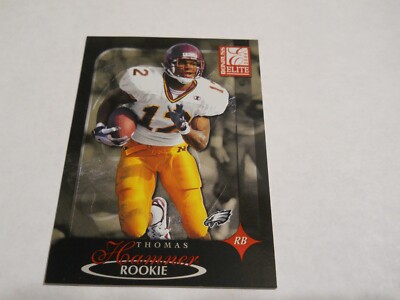 THOMAS HAMNER 1880/2000 ROOKIE CARD PHILADELPHIA EAGLES 2000 DONRUSS ...
