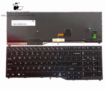 New FUJITSU LIFEBOOK U757 U758 U759 E558 E559 E458 E459 US Laptop ...