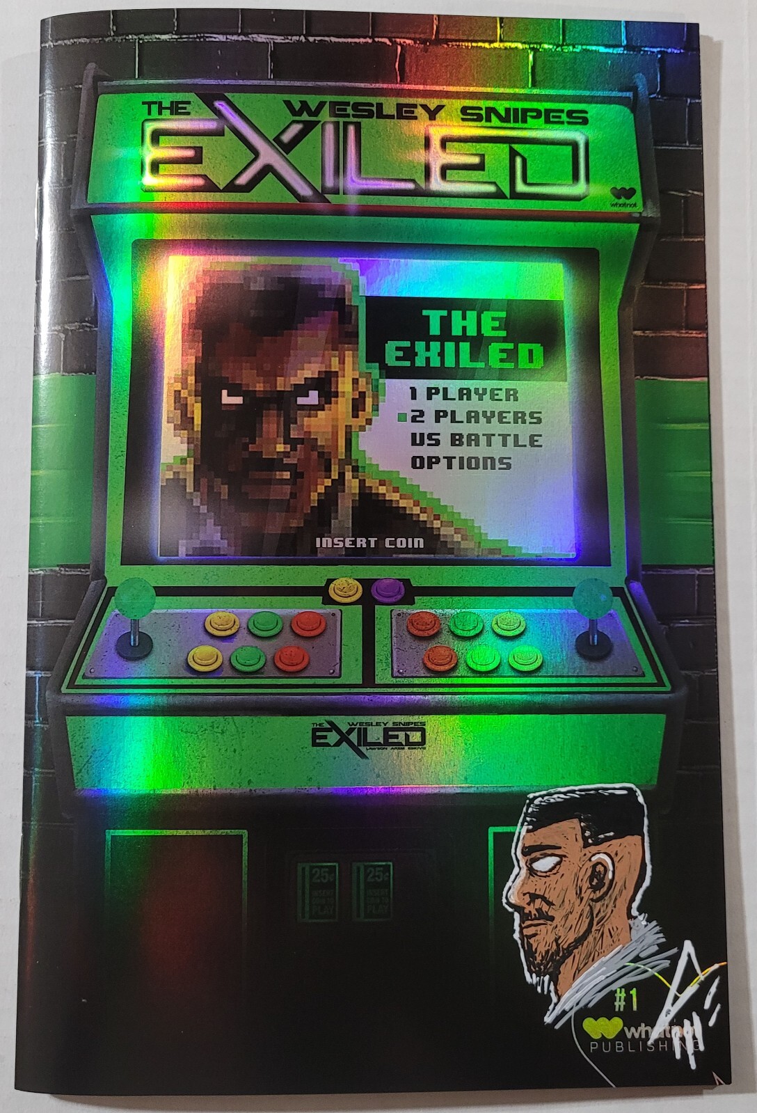 Exiled #1 Javan Jordan Arcade Signed Foil 🔥 SIGNED/REMARKED 🔥COA ...