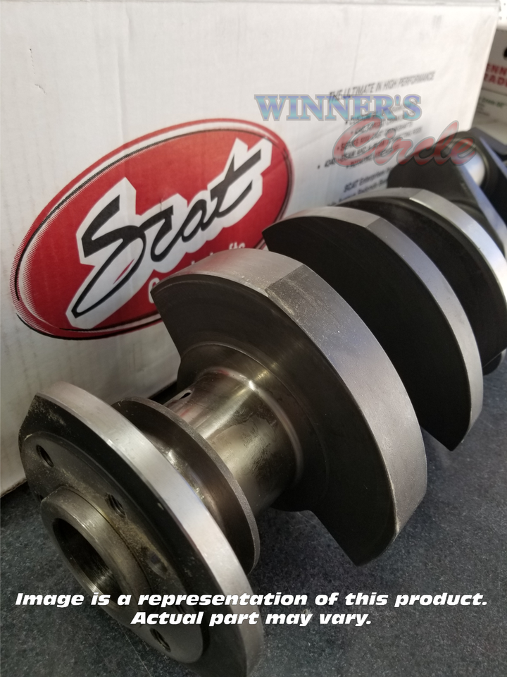 SBC 350 3.750 Stroke Forged 4340 Steel Crankshaft | Scat 4-350-3750 ...