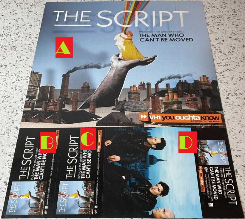 The Script Album Cover The Man Who Cant Be Moved