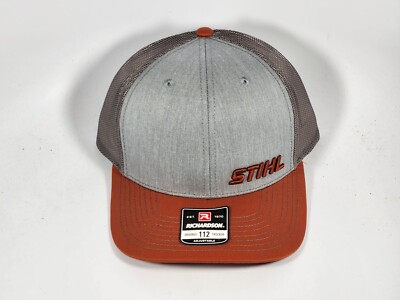 Genuine STIHL® copper & gray baseball cap/hat NEW! | eBay