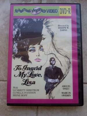 To Ingrid My Love, Lisa - Joe Sarno - OOP! | eBay