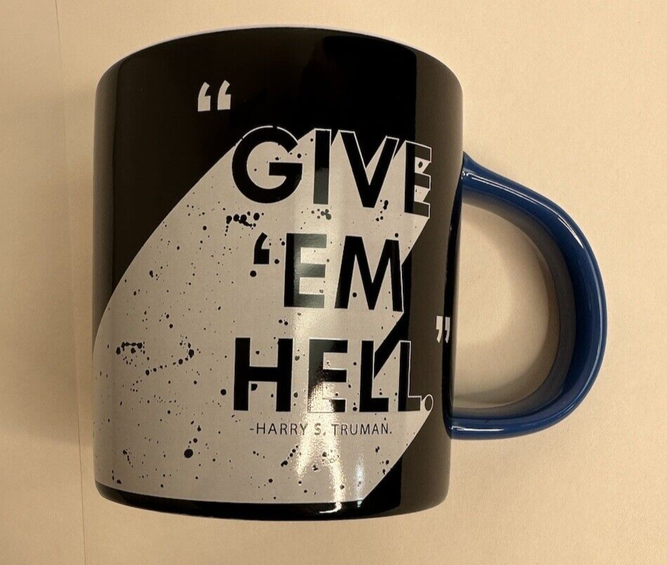 Give Em Hell Harry S Truman Coffee Mug Tea Cup USA President America ...